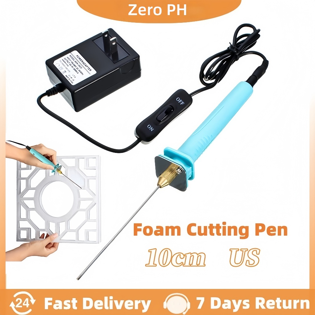 Electric Styrofoam Cutter 10cm Cutting Pen Electronic Adaptor Styrofoam ...