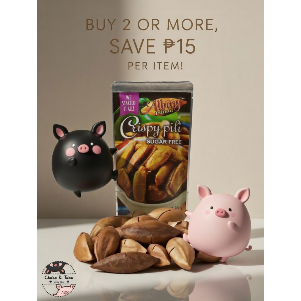 Albay Pilinut Crispy Pili SUGAR FREE | Shopee Philippines