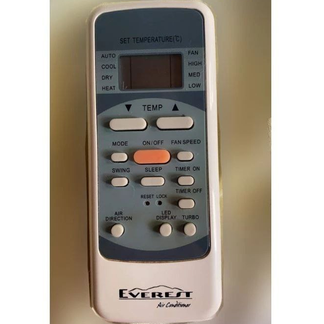Replacement Remote for Everest Aircon | Shopee Philippines