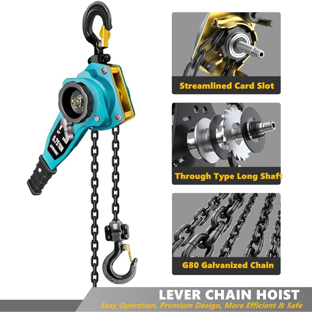 (ON HAND)Chain Leverl Block Ratchet Puller Lever Manual Block Hand ...