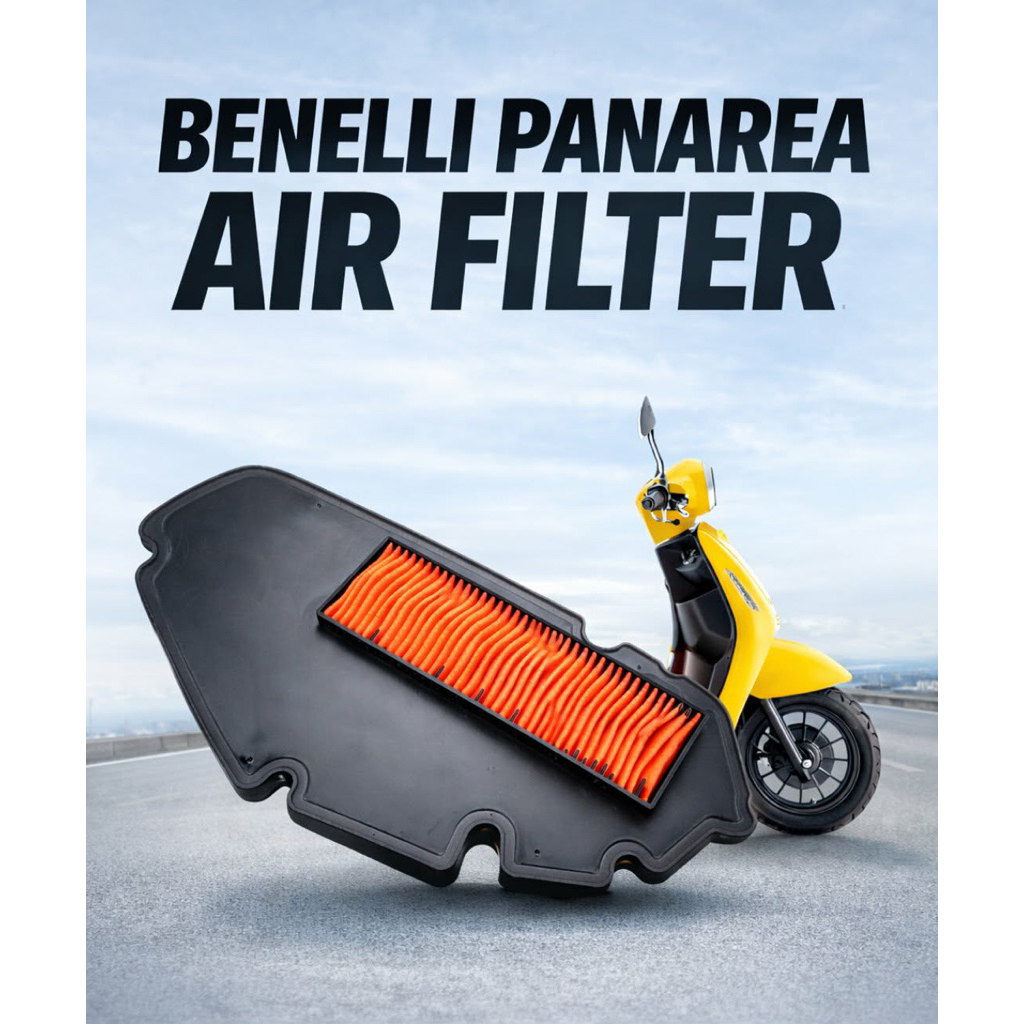 BENELLI PANAREA 125 AIR FILTER (installation in description) | Shopee ...