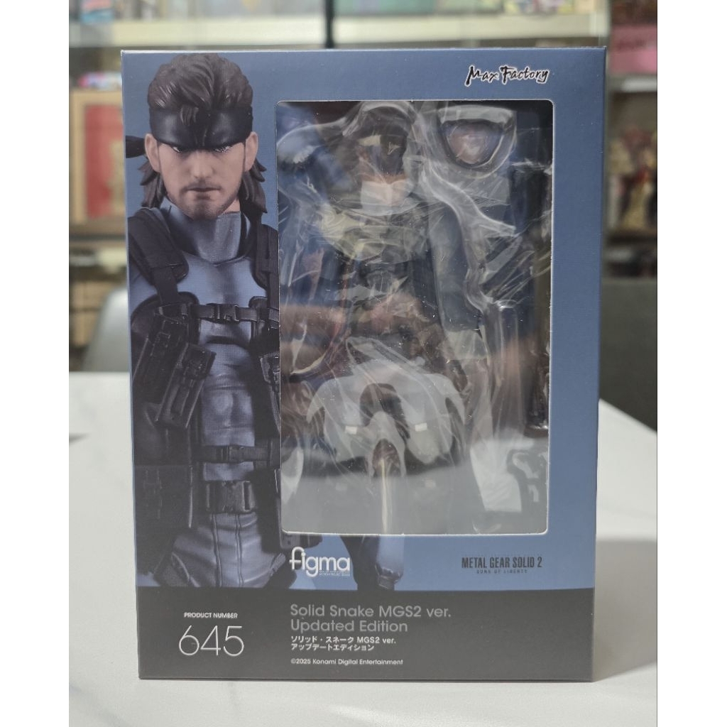Figma Solid Snake Updated ver. (Metal Gear Solid 2) | Shopee Philippines