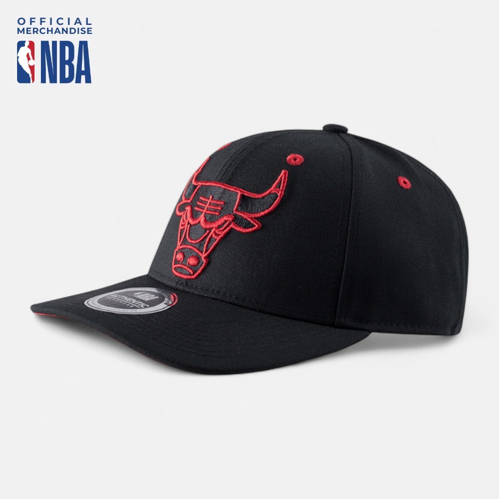 Official NBA Chicago Bulls Cap Structured Curved for Men Drops ...