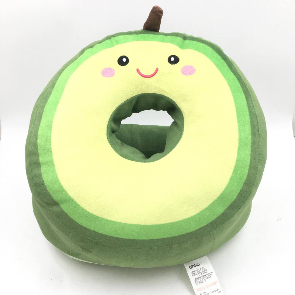 ANKO Avocado Cute Soft Napping Pillow – Plush Front Rest Cushion for ...