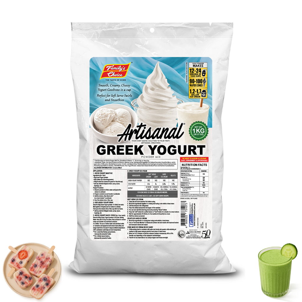 Family's Choice Artisanal Greek Yogurt Powder Mix 1 kg - Affordable and ...