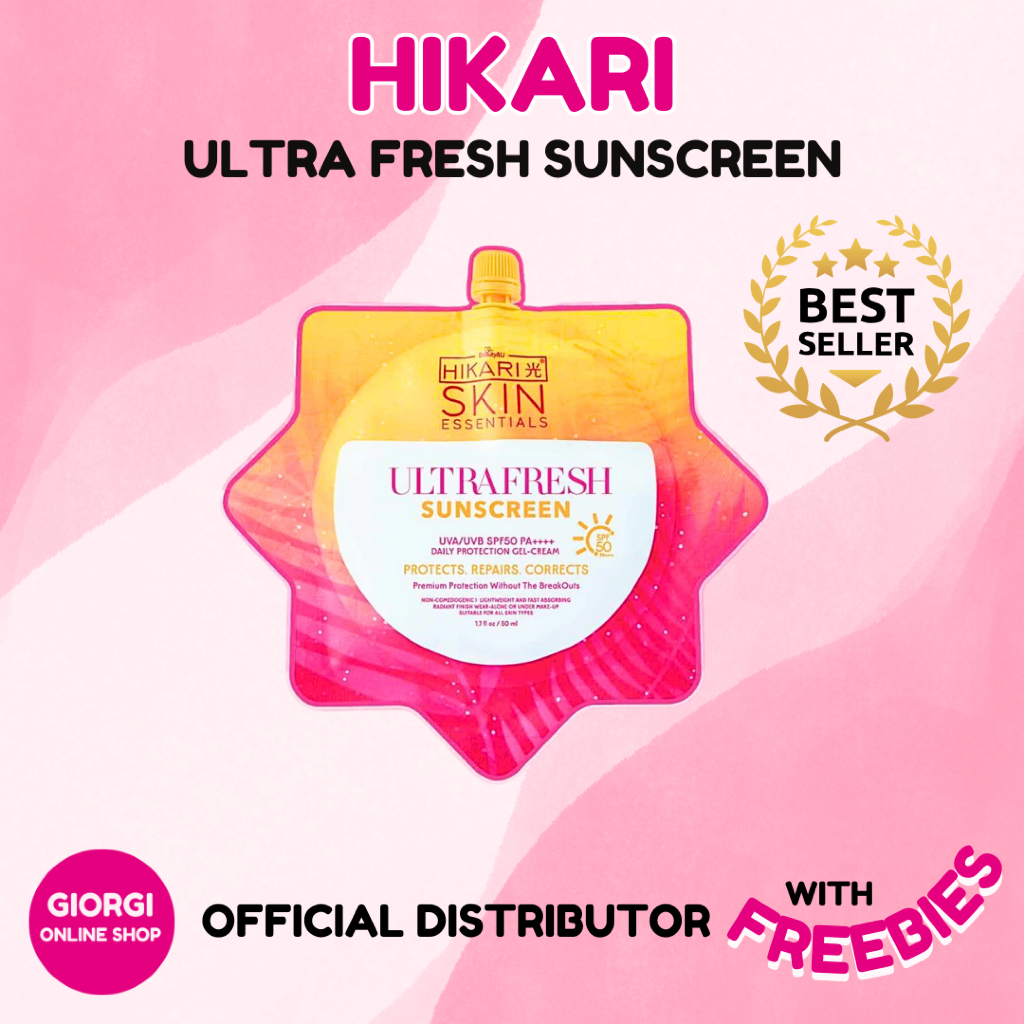 HIKARI Ultra Fresh Sunscreen SPF 50 | Ultrawhite BEFORE | New Packaging ...