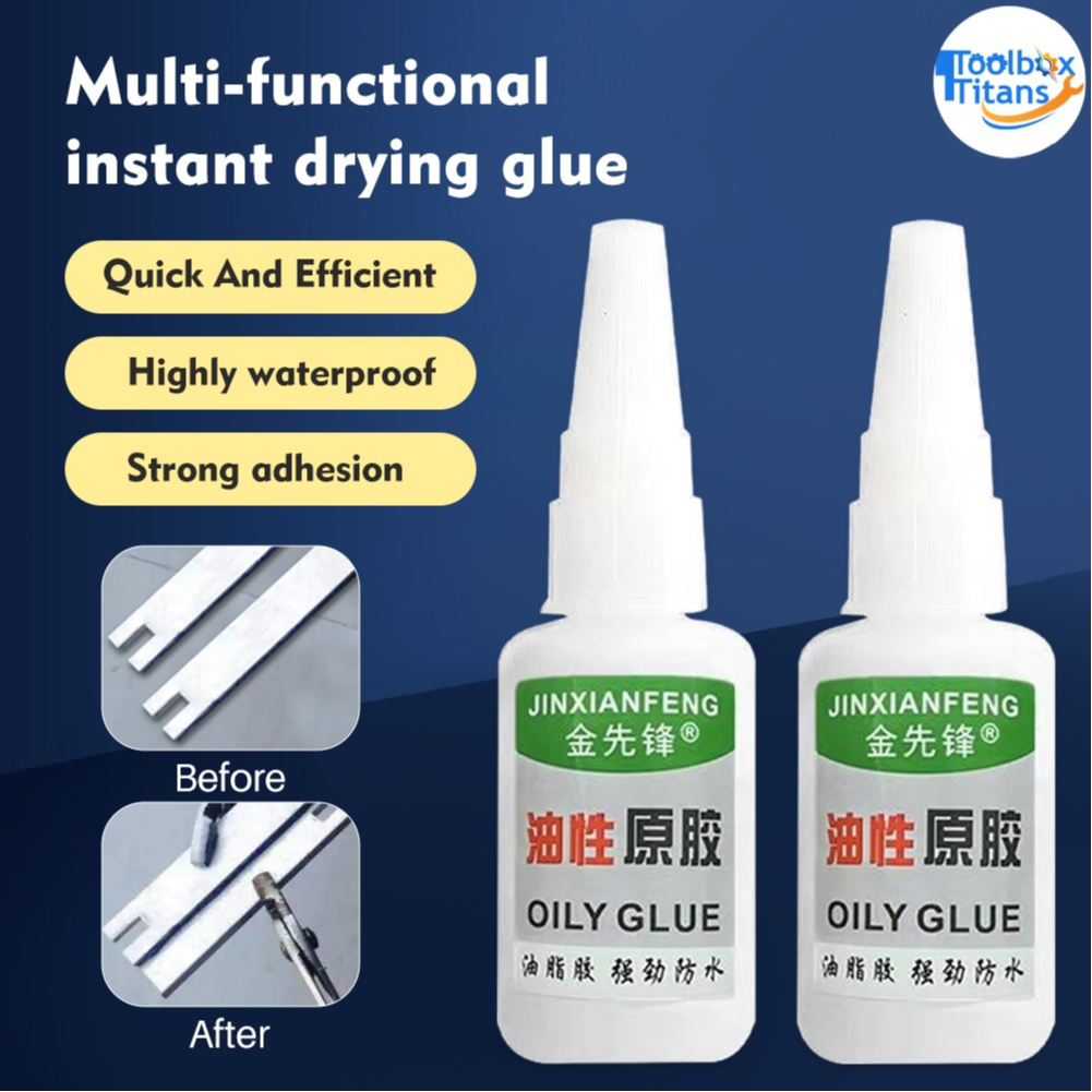 1/3pcs Oily Glue Liquid Adhesive Multifunctional Super Glue Fast Curing ...