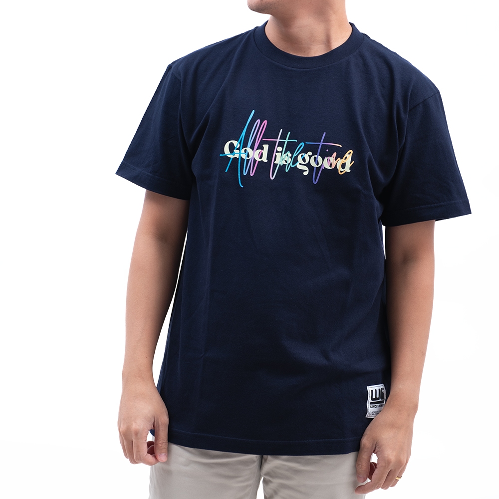 Worship Generation | God Is Good Worship Tees Navy Blue For Men And ...