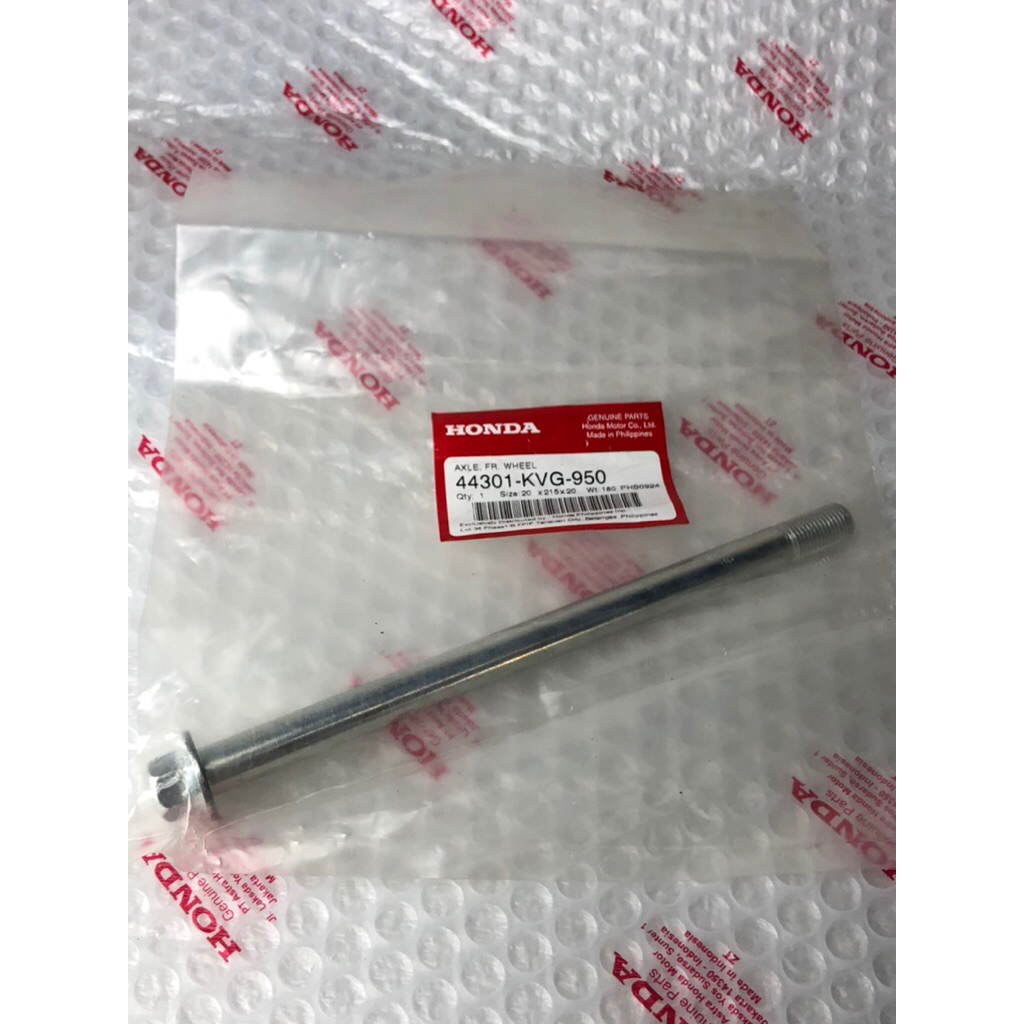 AXLE FR.WHEEL FOR HONDA CLICK 125 V1/V2/V3/CLICK 150/BEAT V2 FI HONDA ...
