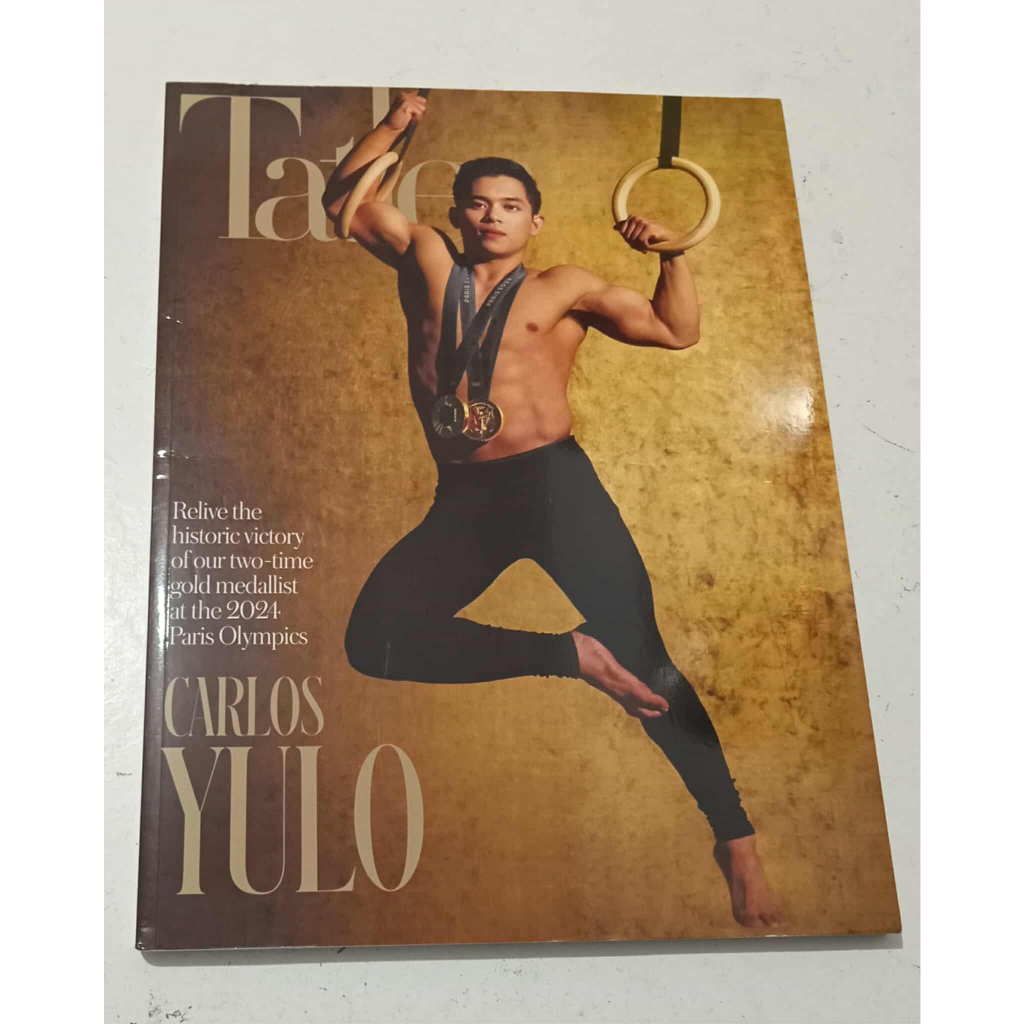 Coffee Table Magazine: Tatler Philippines Carlos Yulo October 2024 back ...