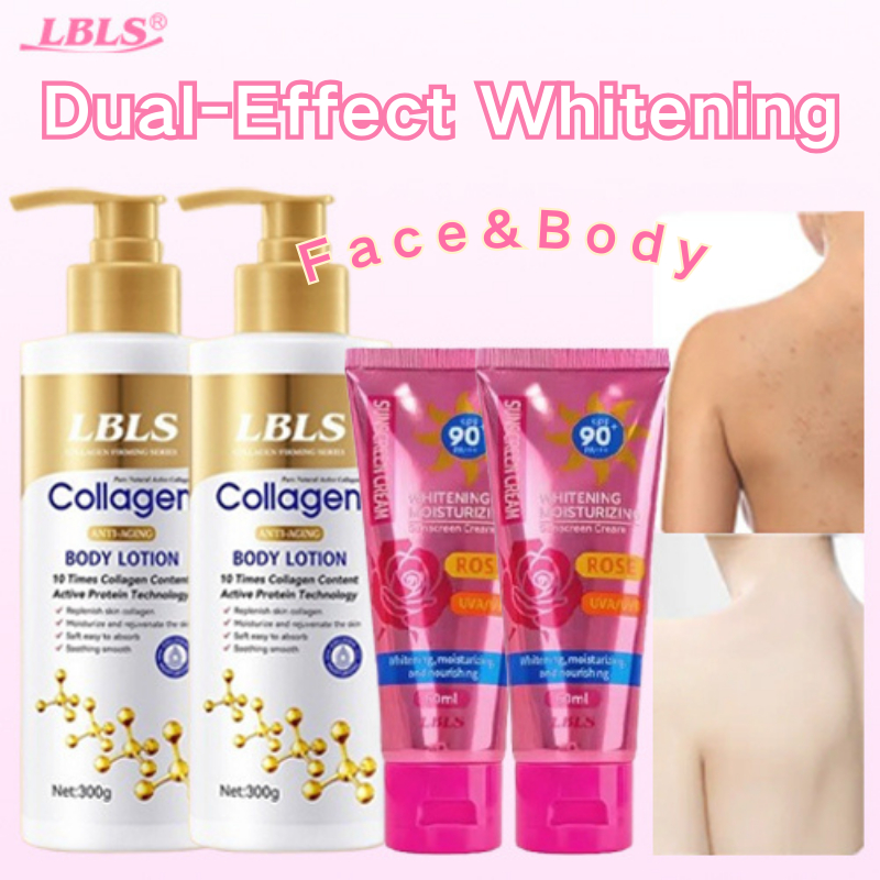 Buy2 Take2】LBLS Dual-Effect SPF90+++ High Sunscreen&Collagen Body ...