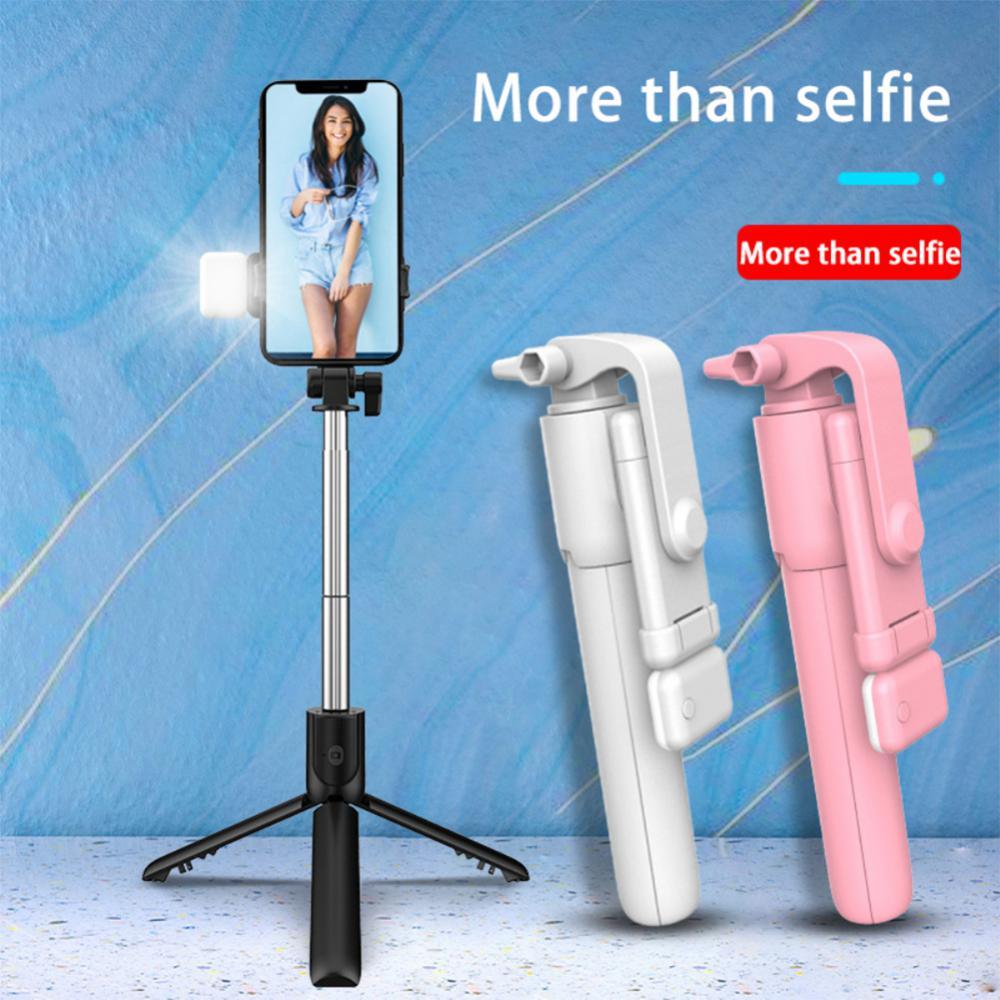 Portable 4 IN 1 Wireless Bluetooth Adjustable Selfie Stick Tripod With ...