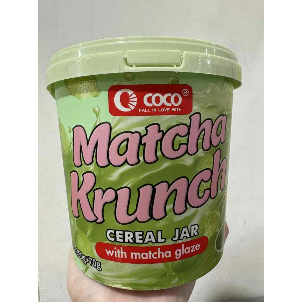 COCO MATCHA KRUNCH 420G | Shopee Philippines