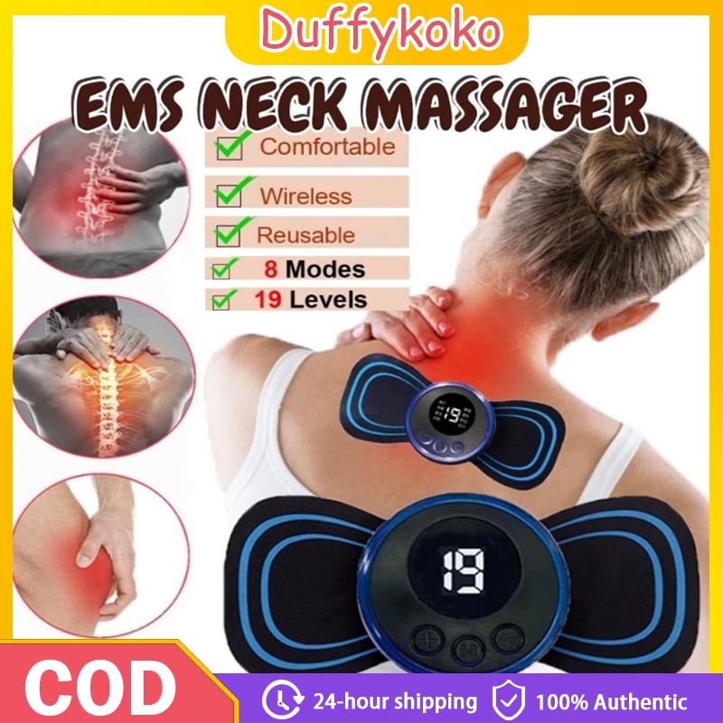 8 Modes and 19 Levels Mini Massager Electric Mini Massager Rechargeable ...