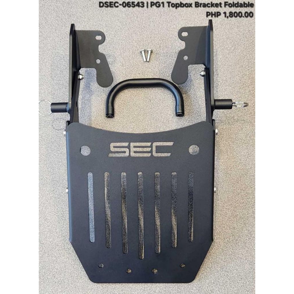 SEC PG1 FOLDABLE TOP BOX BRACKET | Shopee Philippines