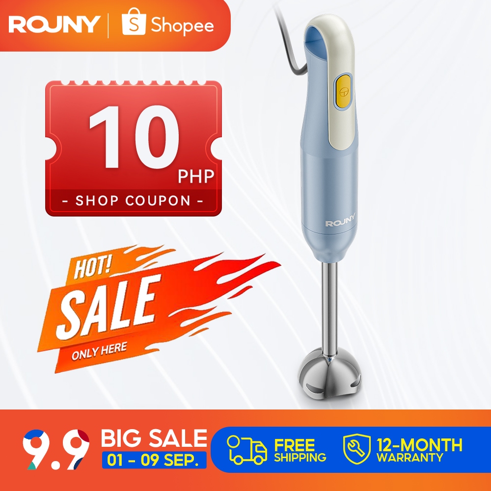 ROUNY 850W Hand Blender Baby Food Processor Electric Hand Mixer Meat ...