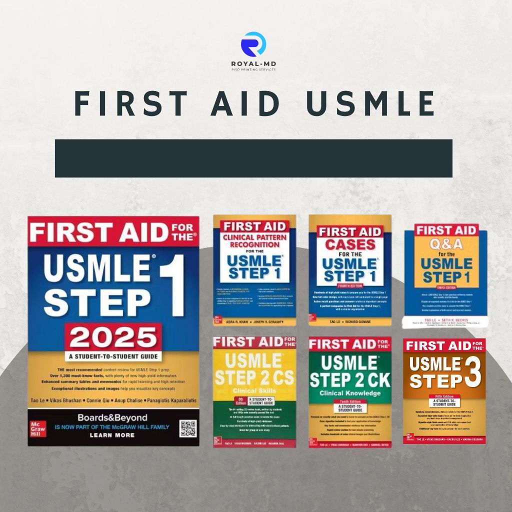 First Aid for the USMLE Bundle | Shopee Philippines