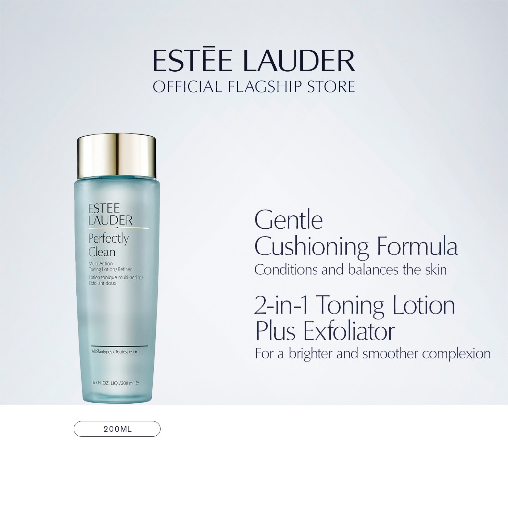 Estee Lauder Perfectly Clean Multi-Action Hydrating Toning Lotion ...