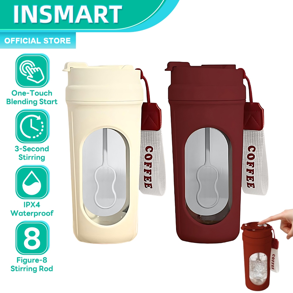 INSMART Automatic mixing cup Portable Blender Cup 7000 Rpm Sports And ...
