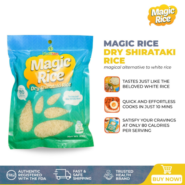 Magic Rice Dry Shirataki 500g | Shopee Philippines