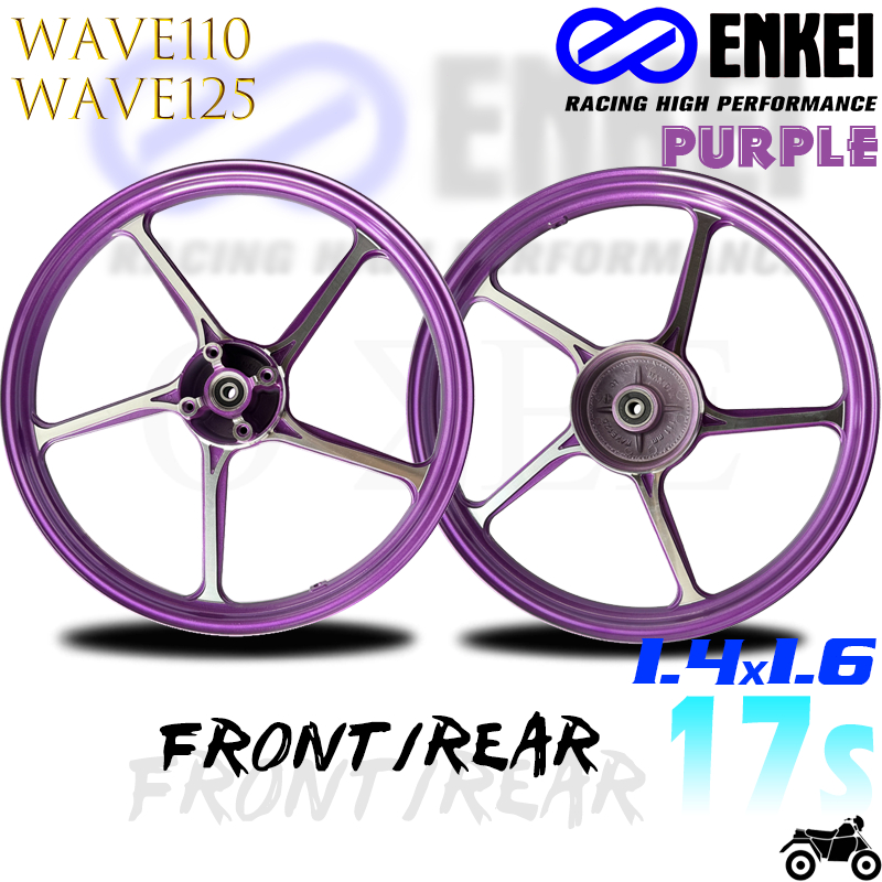 ENKEI MAGS 511 FOR HONDA WAVE110 WAVE125 XRM RS125 FI/1.4*1.6-17S ...