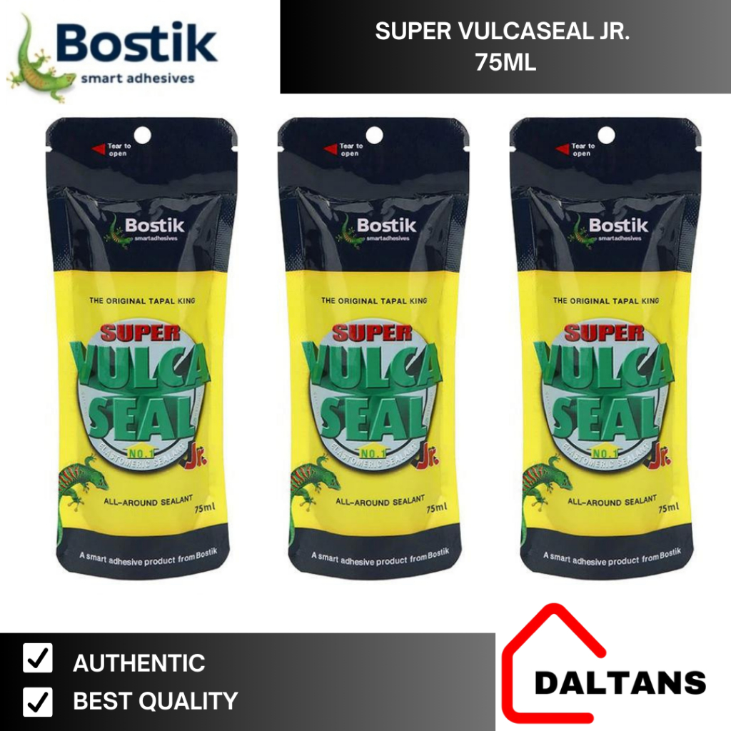BOSTIK SUPER VULCASEAL JR. 75ML - READY TO USE FOR SEALING, PATCHING ...
