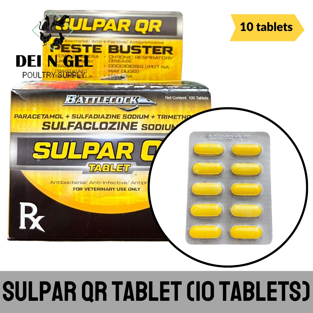 SULPAR QR TABLET for All Animals (10 TABLETS) | Shopee Philippines