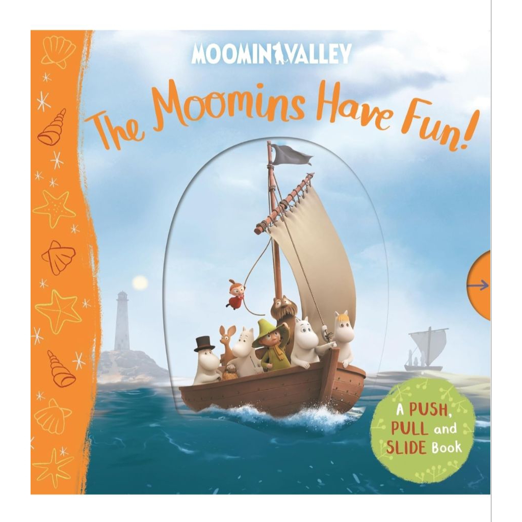 MOONIN VALLEY The Moomins Have Fun! A Push Pull and Slide Book | Shopee ...