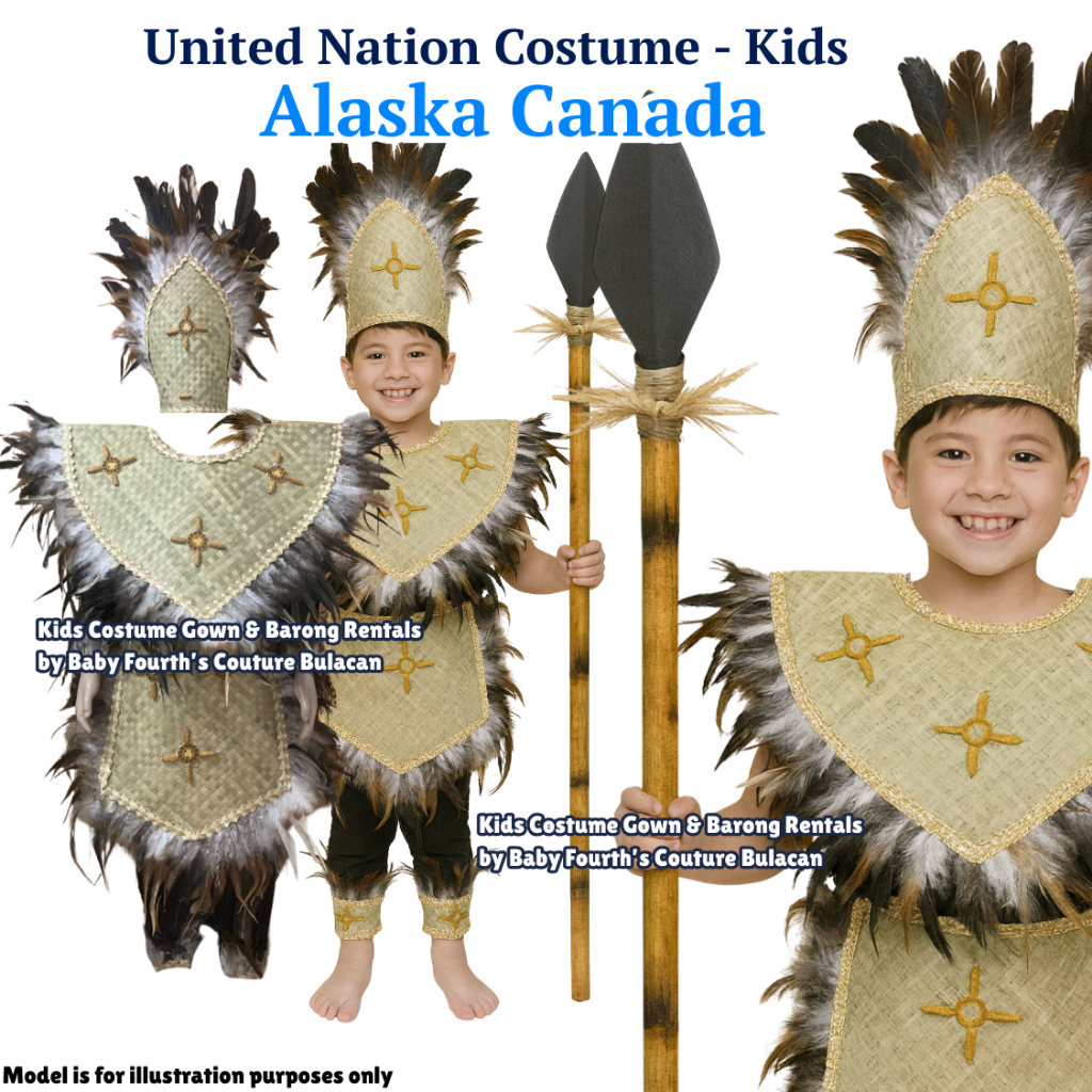 United Nation Alaska Canada Costume Hand Made Banig Recycle for ...