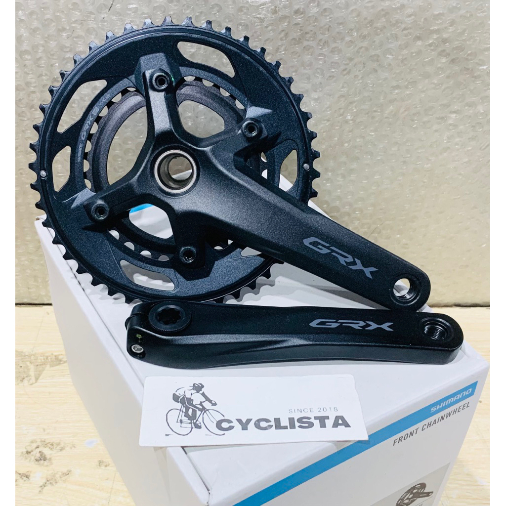 SHIMANO GRX FC-RX610-2 46/30Tx165/170MM 2X12 Speed Gravel Crankset ...