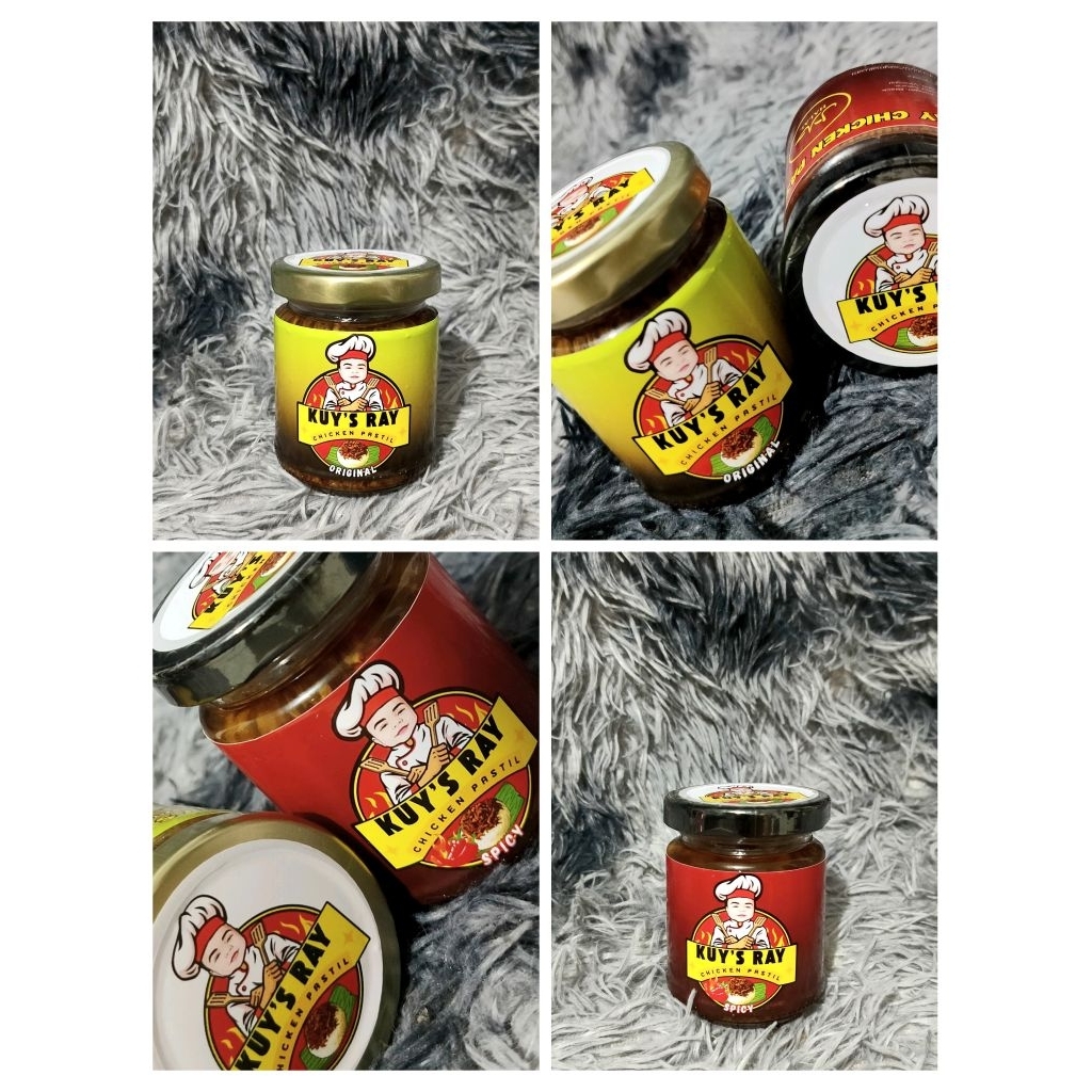 Chicken Pastil in a Jar 130g (ORIGINAL & SPICY) | Shopee Philippines