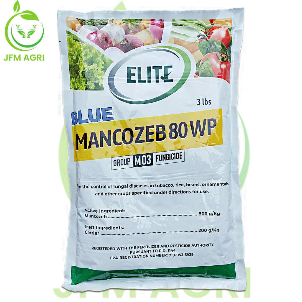 Mancozeb Blue 80wp Fungicide ELITE 1.36kg (3 lbs) | Shopee Philippines