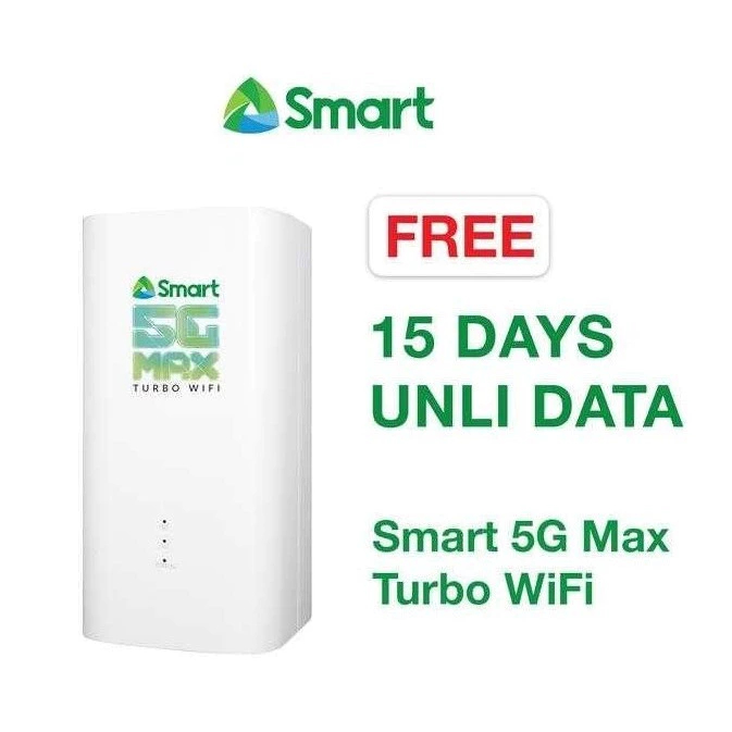 Smart 5G Home WiFi Turbo Max Router + 15 Days Unli Data SIM | Shopee ...