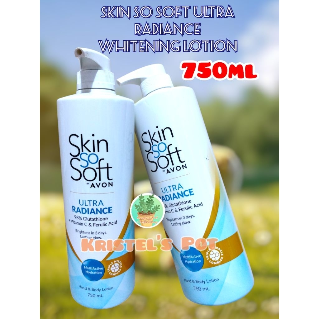 Avon Sss ultra Glutathione Pump Lotion 750ml #WHITENINGLotion | Shopee ...