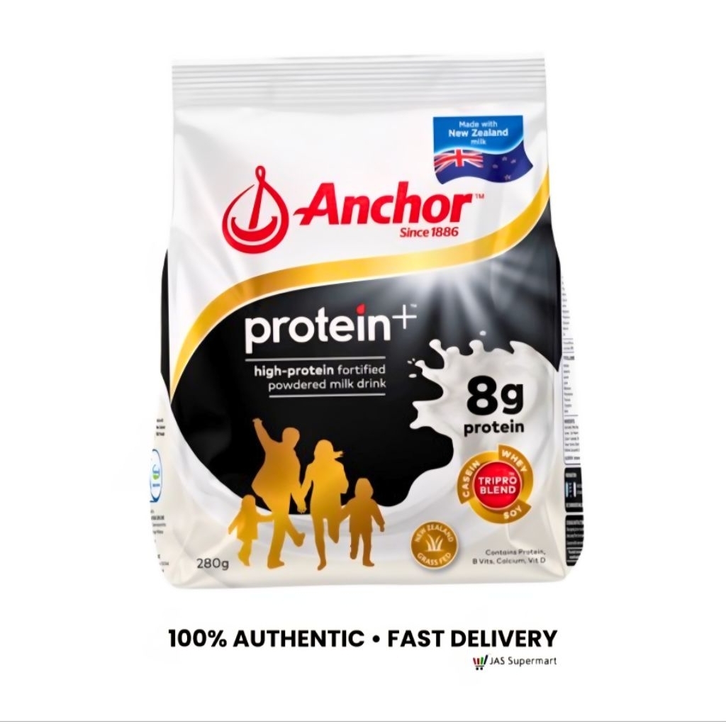 Anchor Protein Plus Milk Powder 800g High Protein Fortified Milk 8g ...