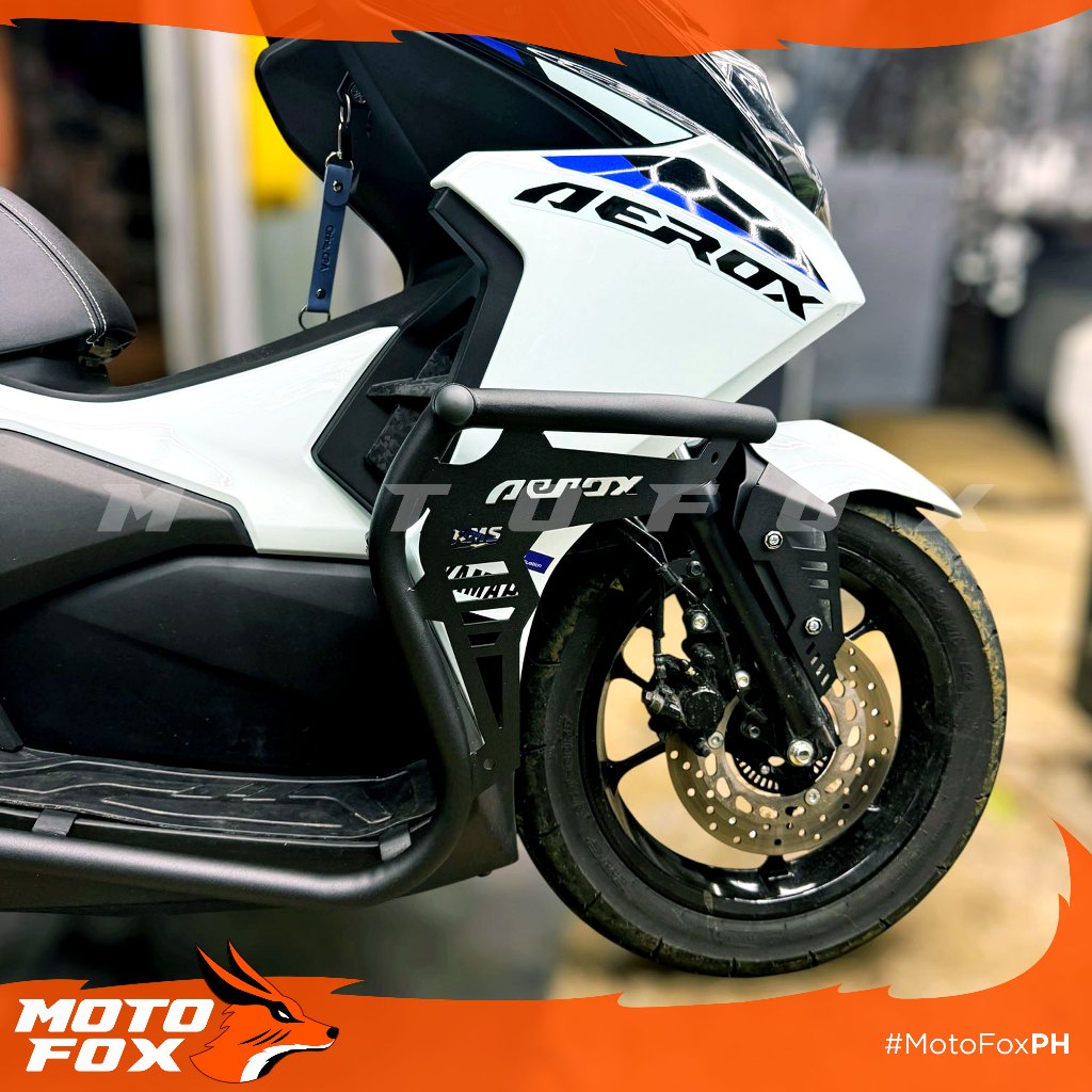 MotoFox Aerox V3 / V2 / V1 Half Crash Guard | Shopee Philippines