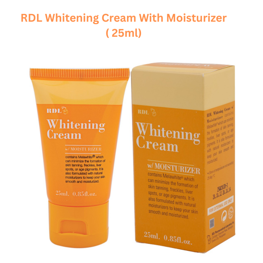 RDL Whitening Cream With Moisturizer ( 25ml) | Shopee Philippines
