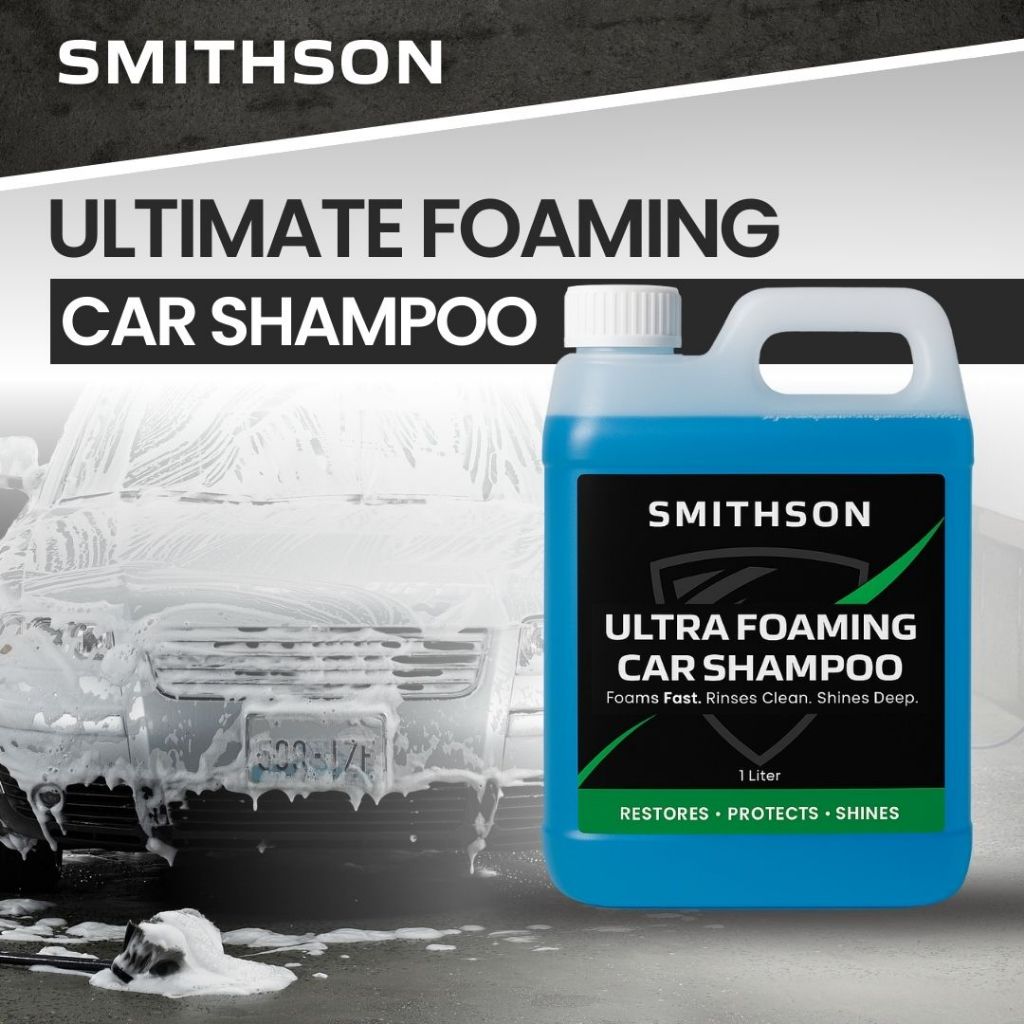 Smithson Ultimate Foaming Car Shampoo 1 Liter Deep Cleaning Power and ...
