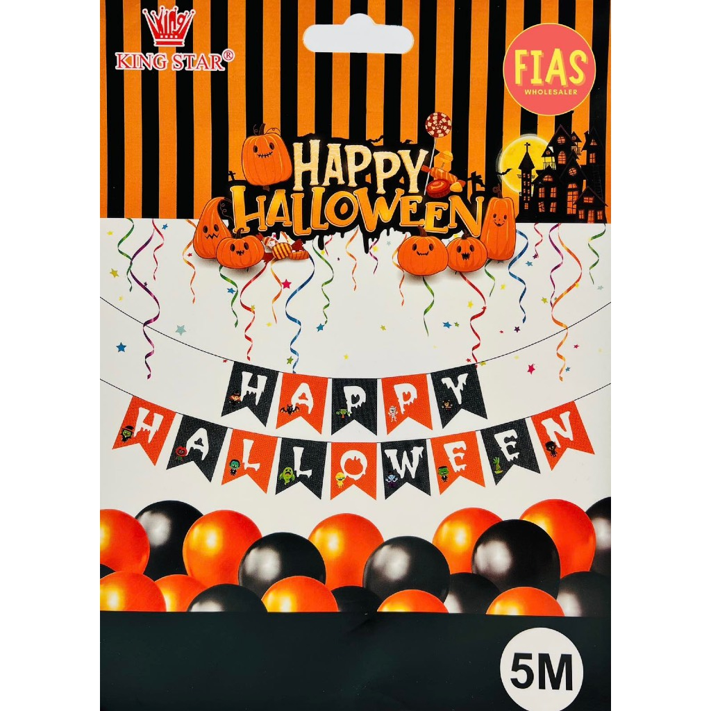 Happy Halloween Party Banner P959 | Shopee Philippines