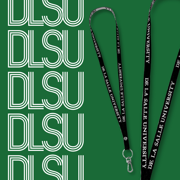 DLSU Embroidered Lanyard | De La Salle University | Campus Folk ...