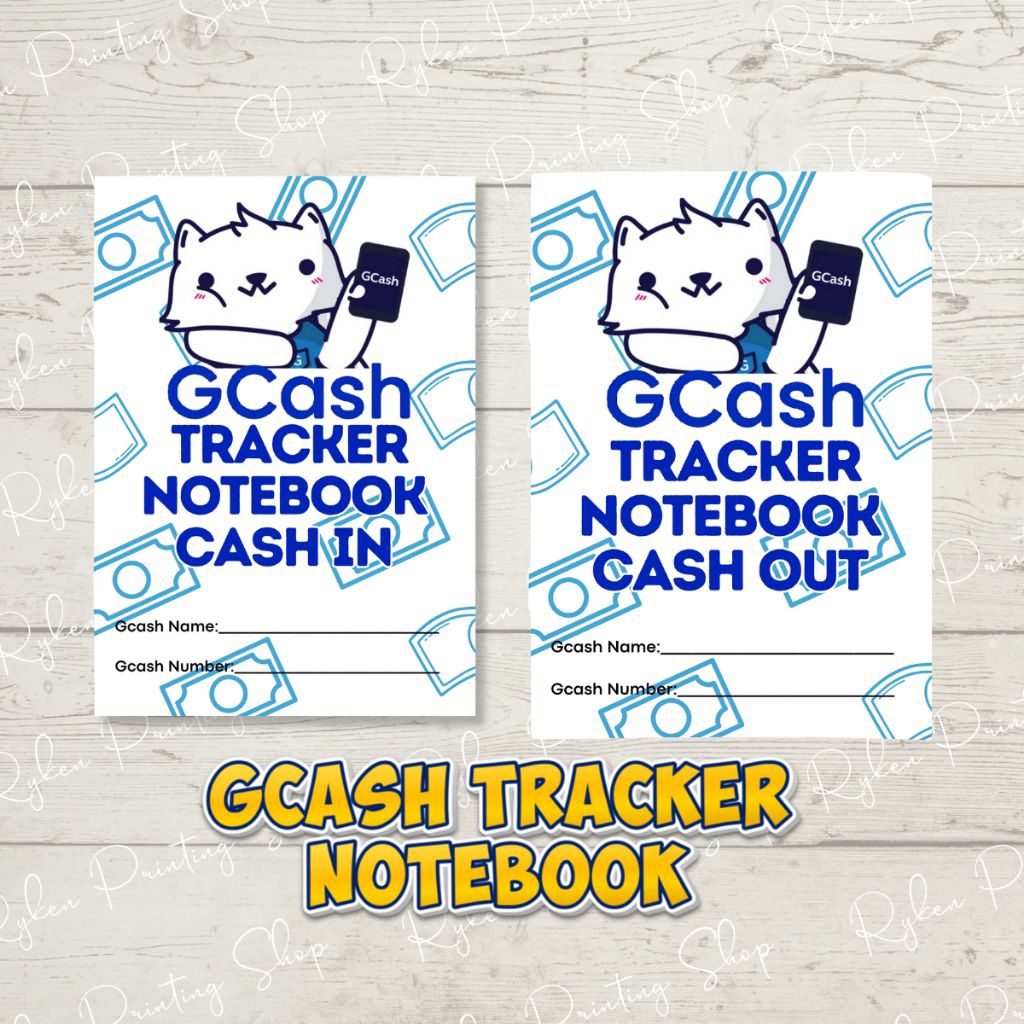 Gcash IN & OUT Tracker Notebook | Shopee Philippines