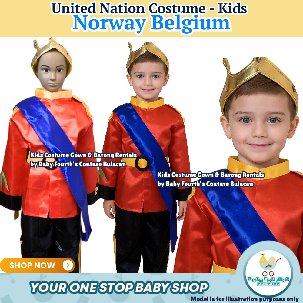 BFC United Nation Cultural Norway Belgium prince Costume Terno for ...