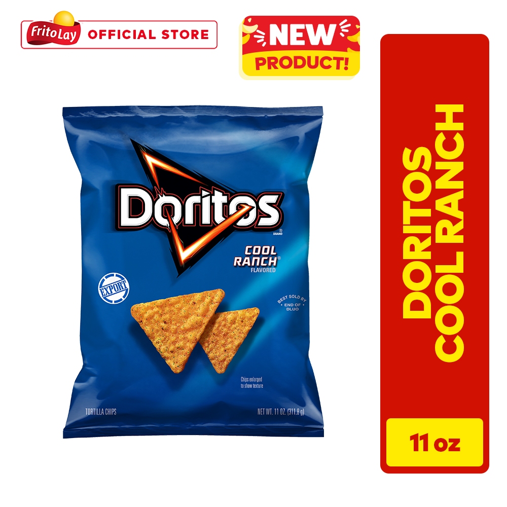 Doritos Cool Ranch Tortilla Chips 11oz | Shopee Philippines