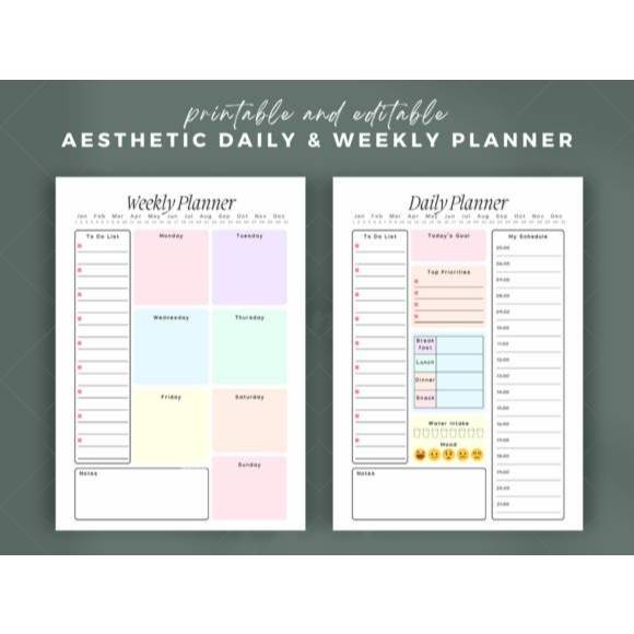 Digital Planner, Daily Planner, Weekly Planner | Shopee Philippines