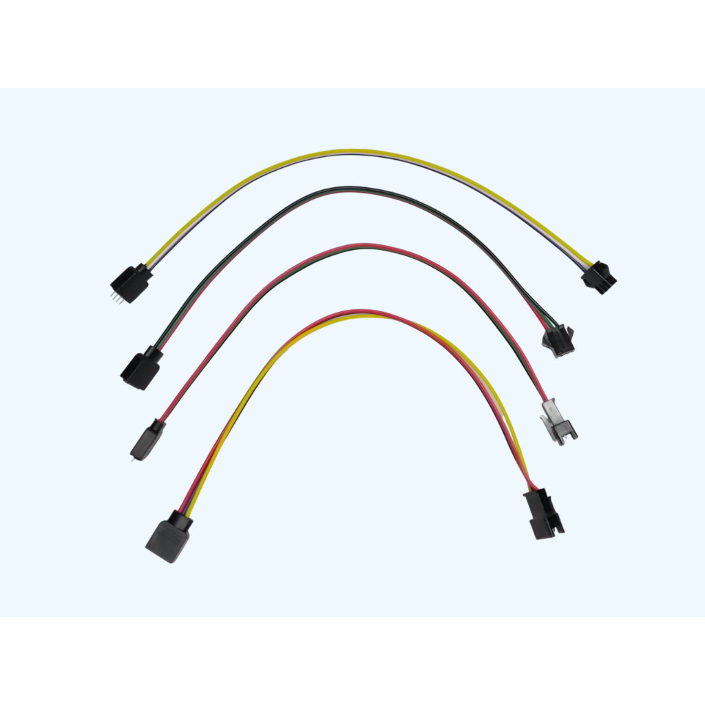 RGB CONNECTOR 3-PIN to SM CONNECTOR, BEST FOR MOTHERBOARD HEADER, 1-PC ...