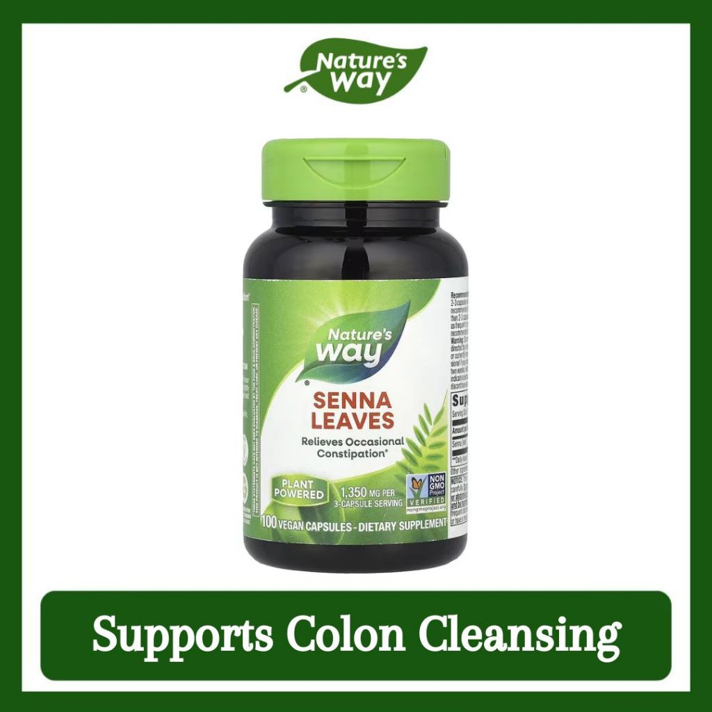 Nature's Way, Senna Leaves ( Supports Colon Cleansing & Relieves ...