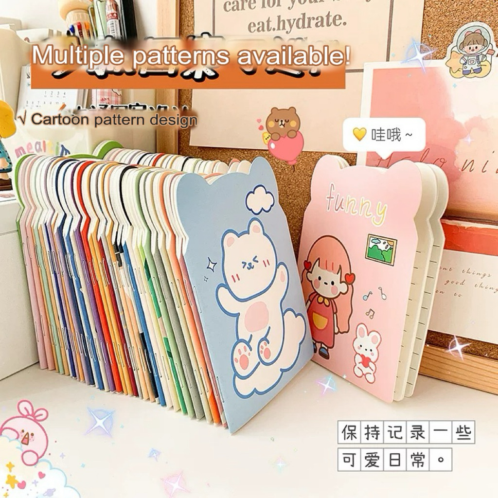 cute mini notebook ramdom design chrismas notebook memo pad note pad ...