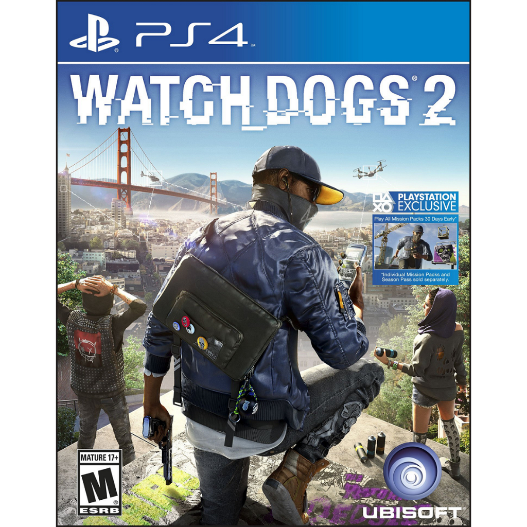 Watch Dogs 2 - PS4 Game (Region ALL) | Shopee Philippines
