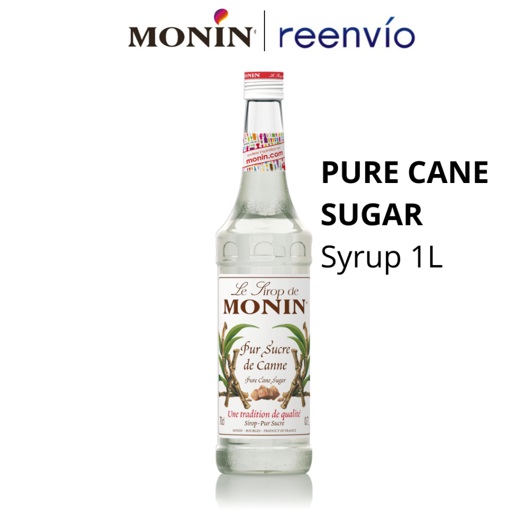 Monin Pure Cane Sugar Syrup 1L PET | Shopee Philippines