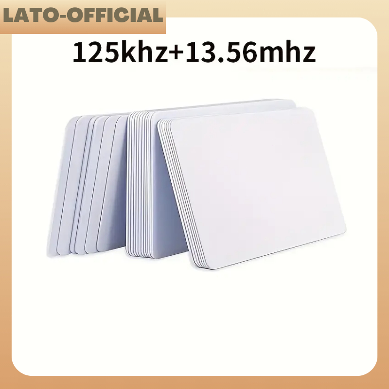 50Pcs RFID / NFC Card IC Card 13.56MHz / Proximity Card 125kHz For ...